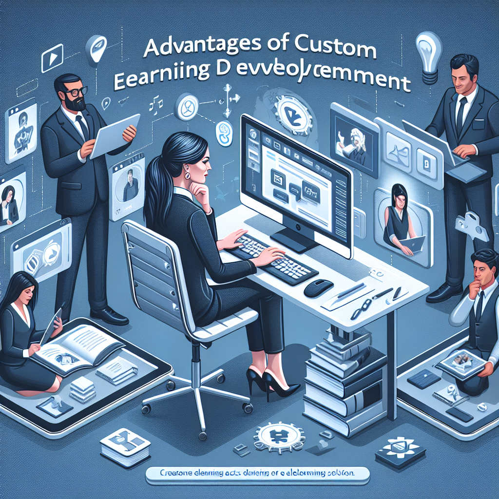 Advantages of Custom eLearning Development for Businesses