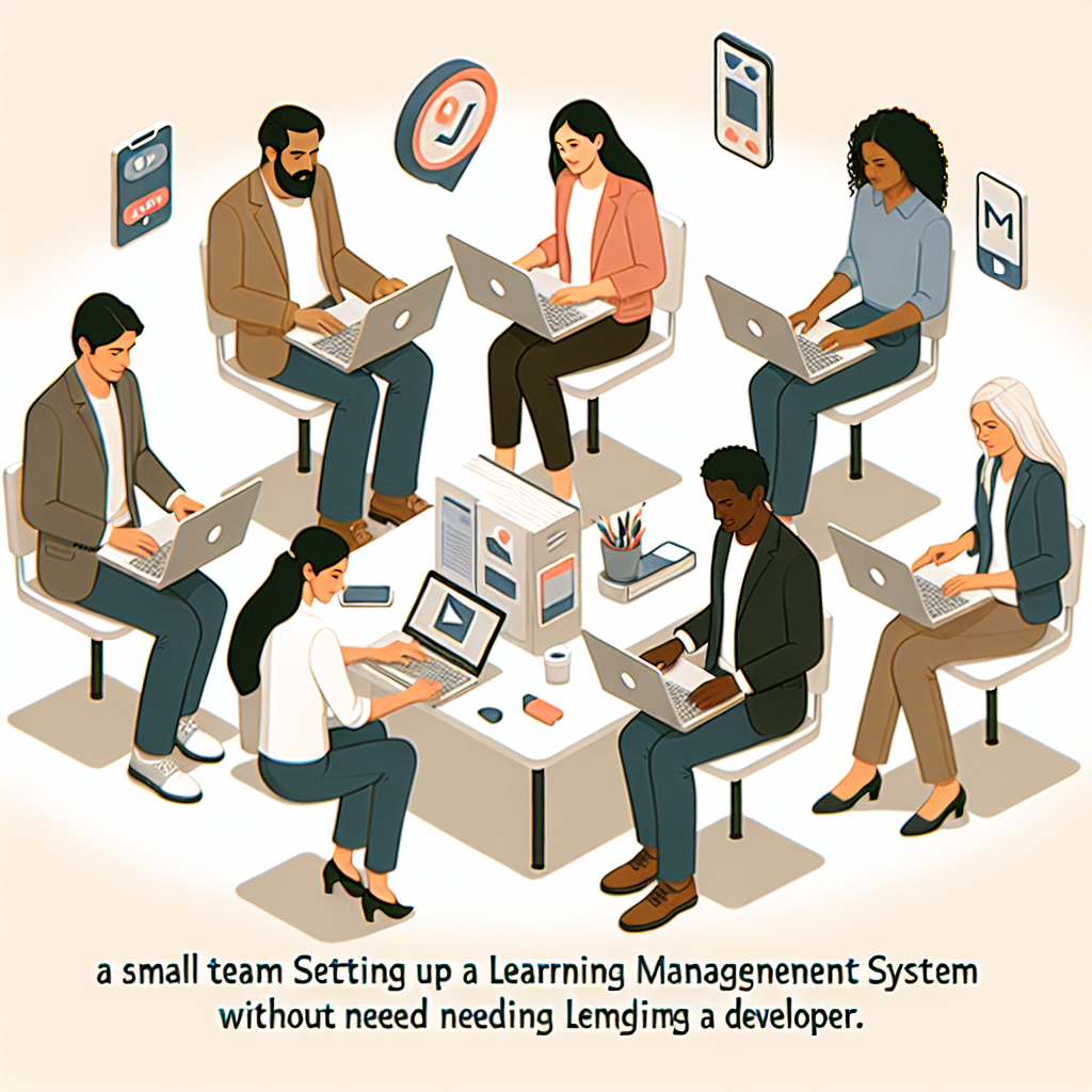 LMS Setup for Small Teams Automate Easily Without Coding