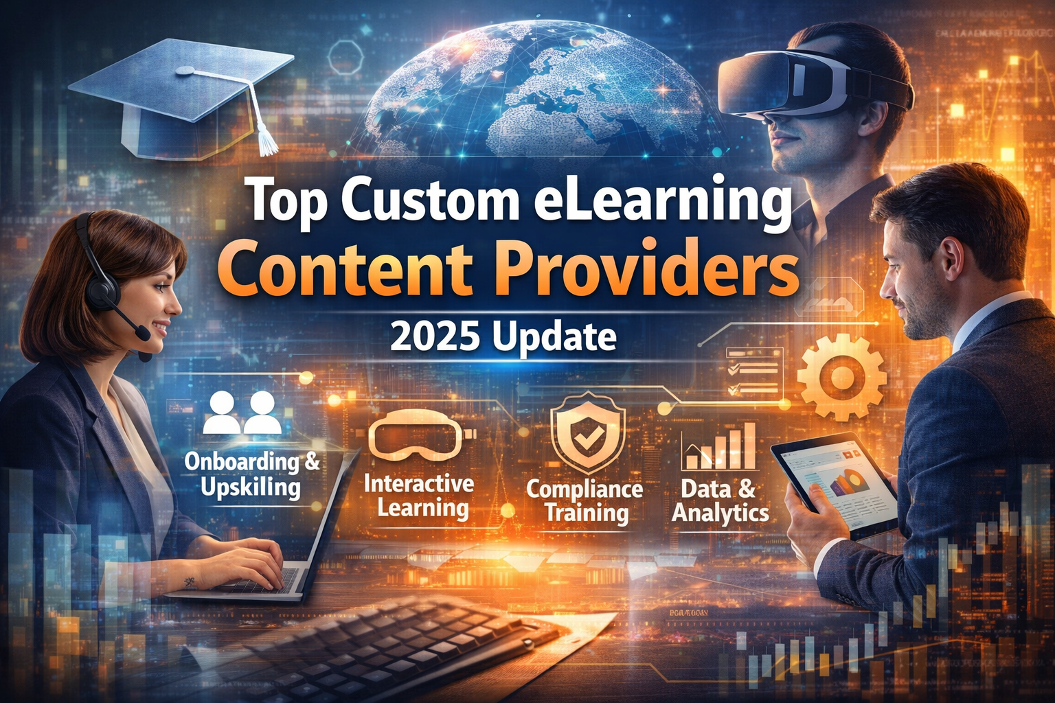 Top Custom eLearning Content Providers in 2025